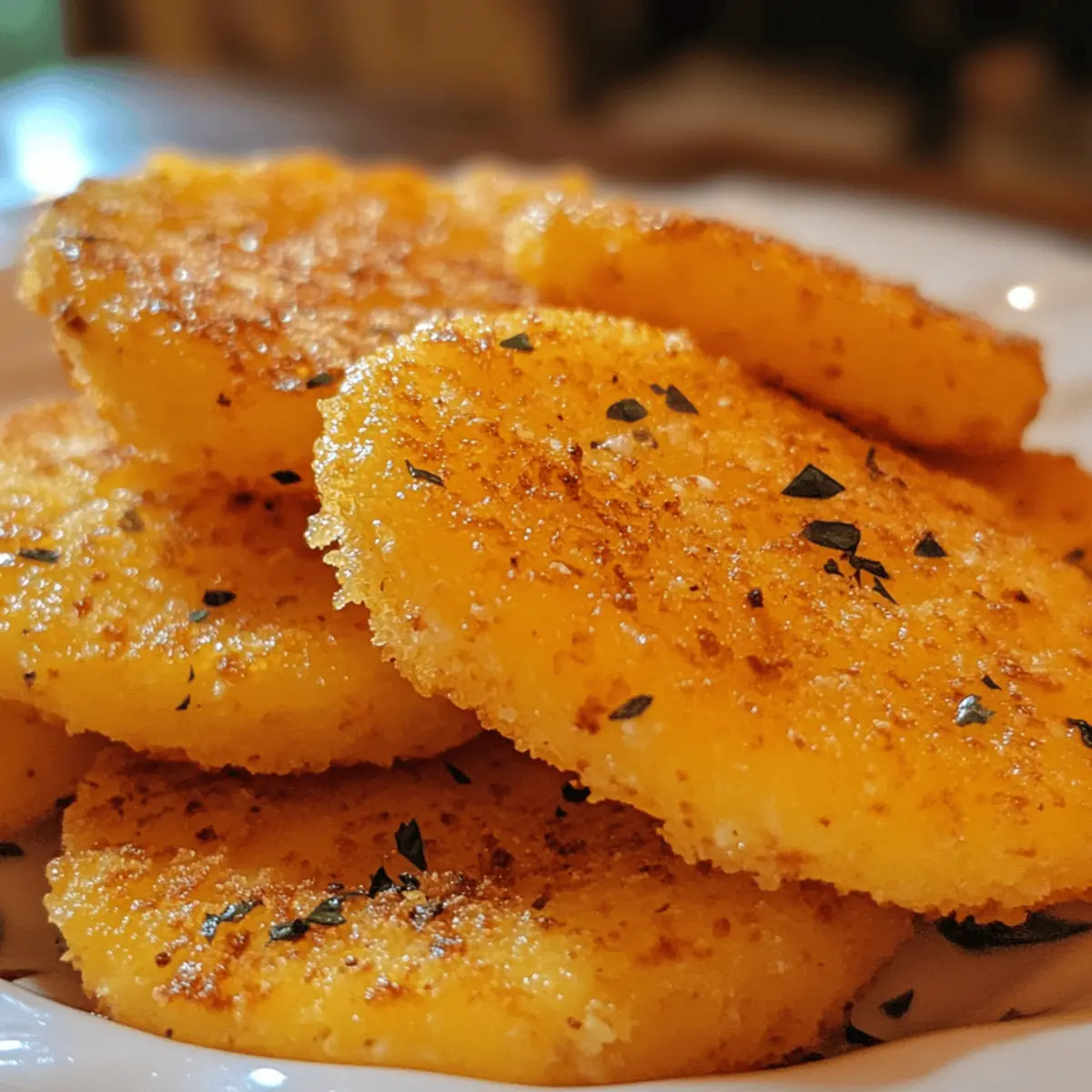 Crispy Polenta Rounds: The Ultimate Delicious Snack You'll Love